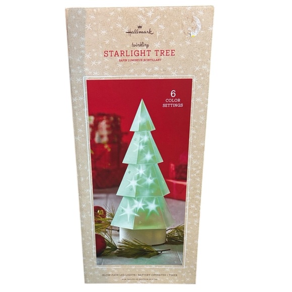 Hallmark | Holiday | Hallmark Christmas Twinkling Starlight Tree ...